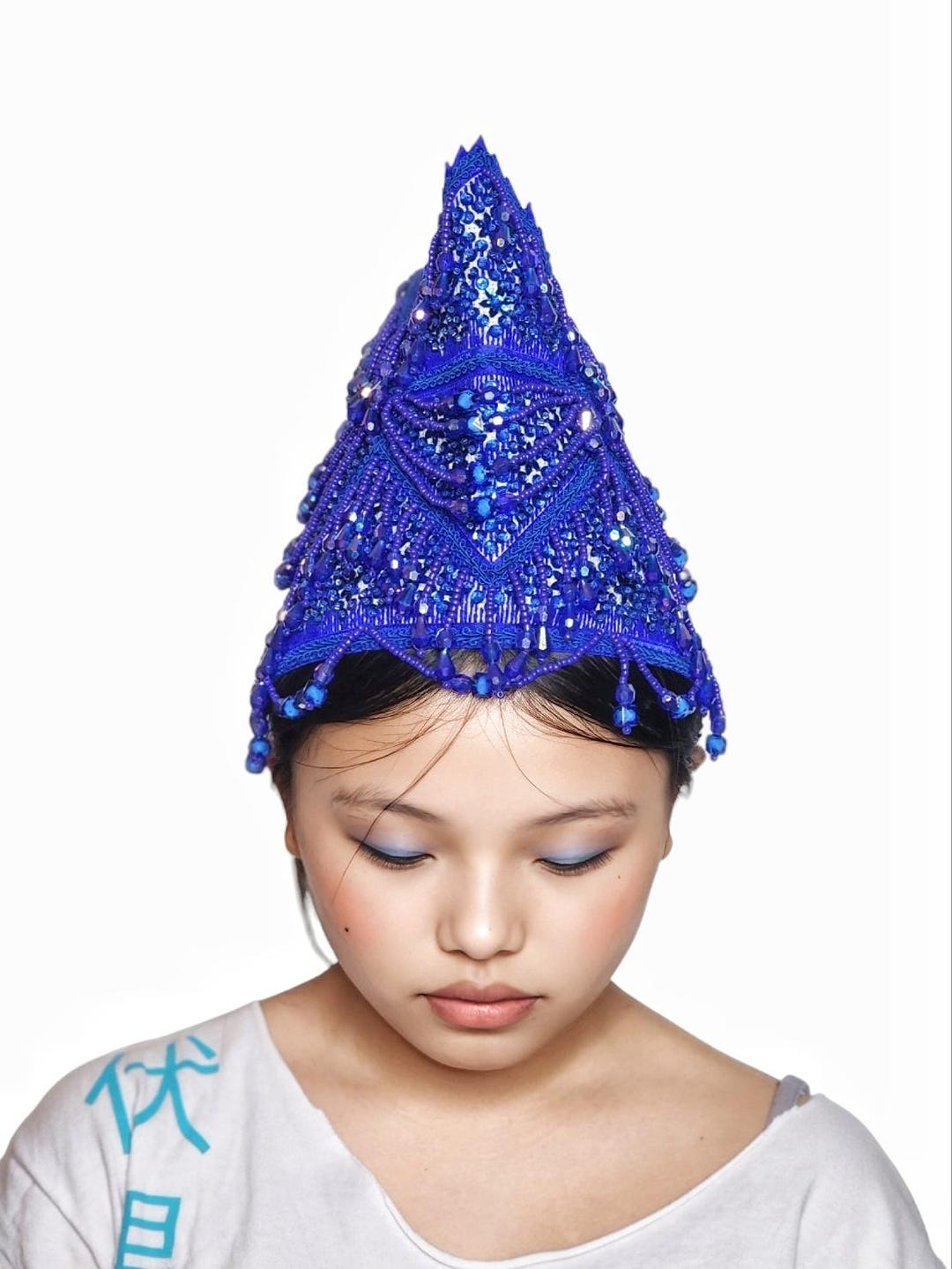 NEW ARRIVAL | Hmong Traditional Princess/queen Hat | Blue - Etsy