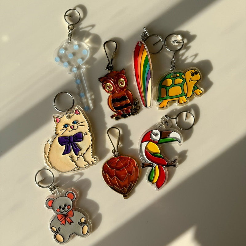 Vintage Keychain - Etsy