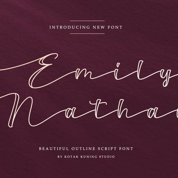 Emily Font - Etsy
