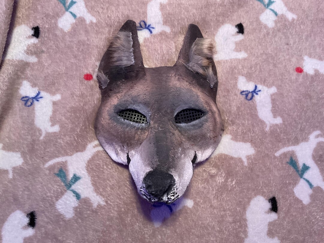Dingo/wolf Therian Animal Mask Otherkin Cheap - Etsy
