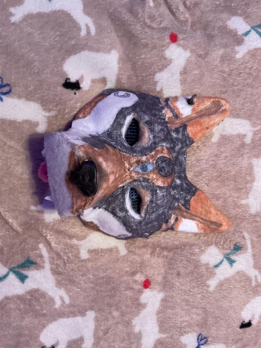 Red Wolf Therian Animal Mask Otherkin Cheap - Etsy
