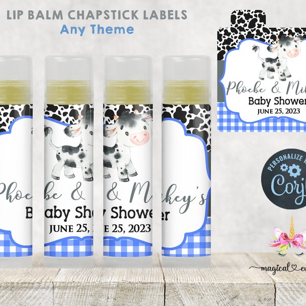 Chapstick Labels - Etsy
