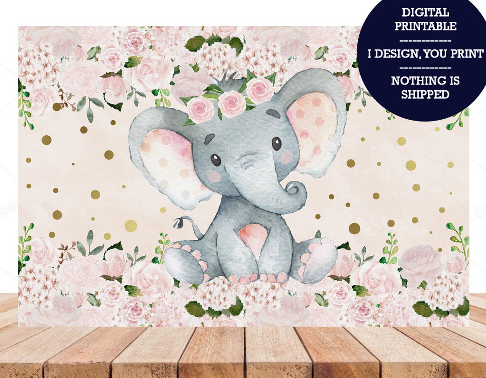 DIGITAL IMAGE, Digital Printable, I Design You Print Nothing is Shipped ...