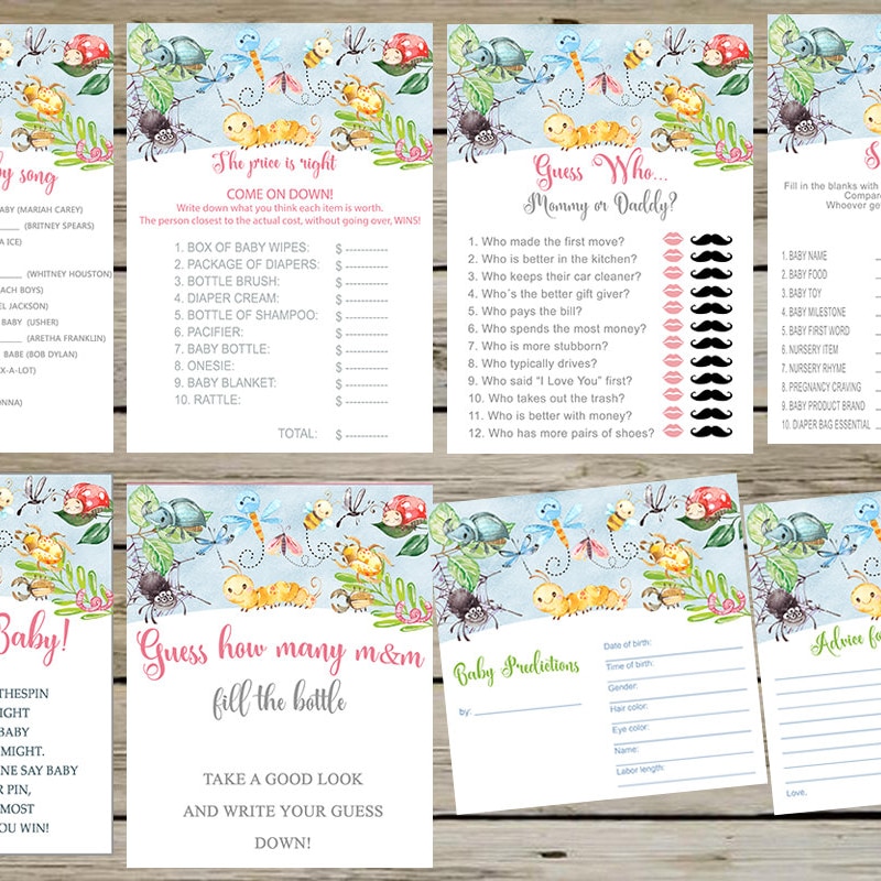 Bug Baby Shower - Etsy