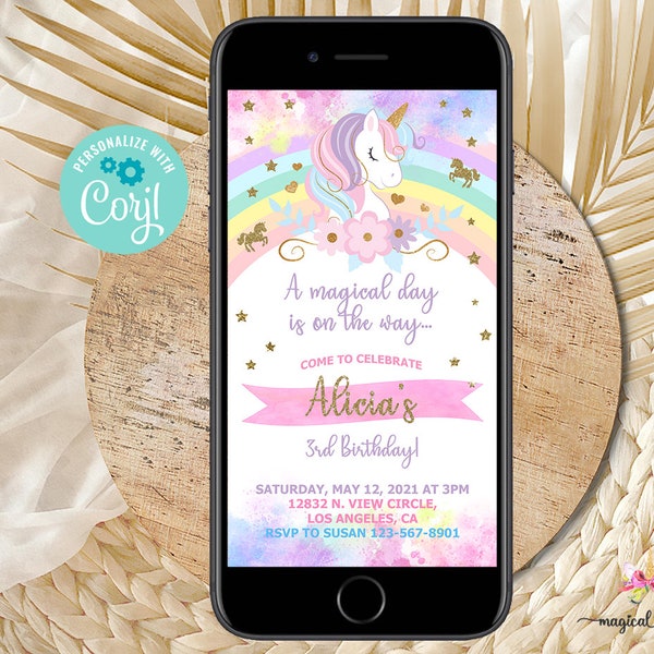 Phone Invitation - Etsy