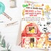Farm Birthday Invitation, Farm Animals Birthday Invite, Digital ...