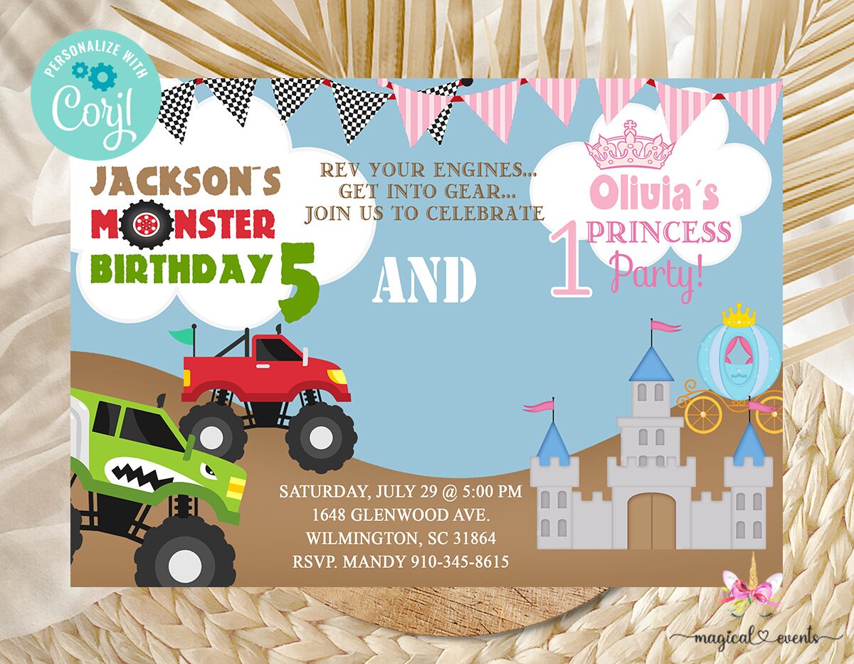 Princess Monster Truck