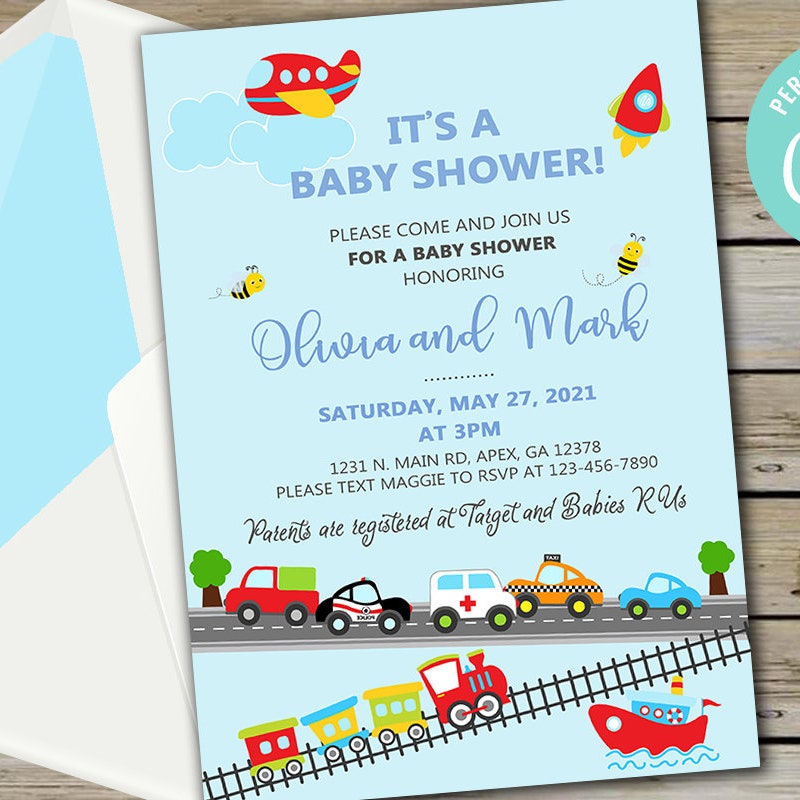 Transportation Baby - Etsy