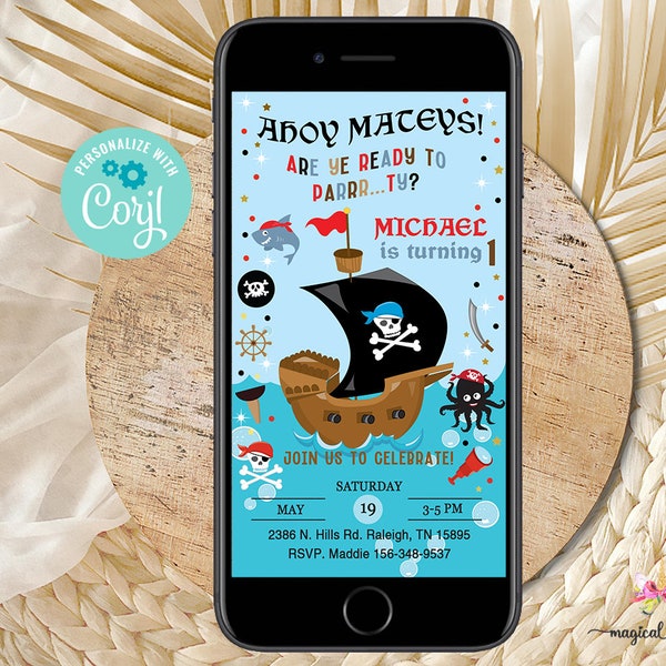 Ship Invitation - Etsy