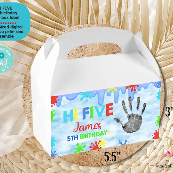 Hi Five Birthday - Etsy