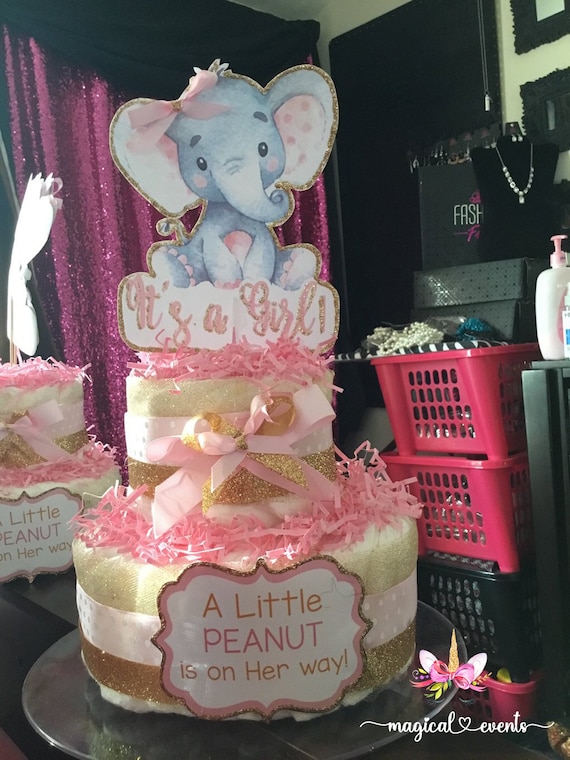 Pastel De Baby Shower Con Forma De Elefante Rosa Ideas Cumpleaños