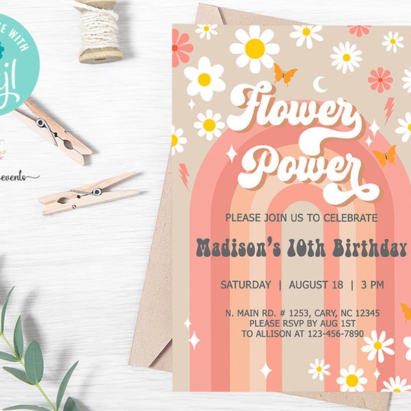 70s Flower Power - Etsy