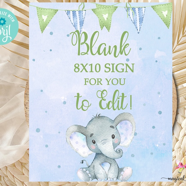 Light Blue Elephant - Etsy