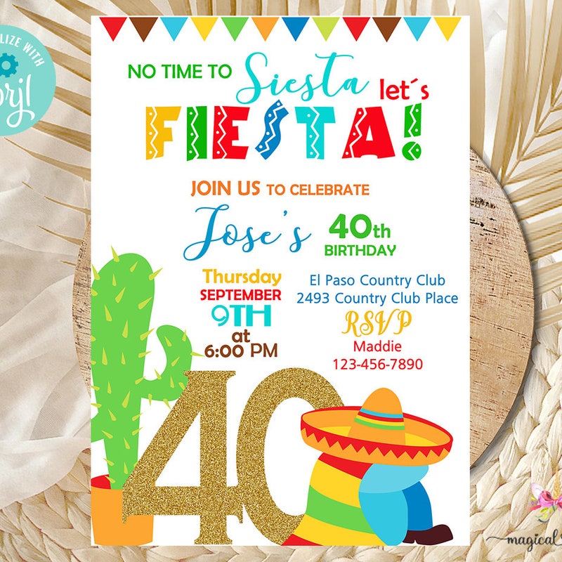 40th Fiesta - Etsy
