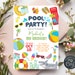 Pool Party Boy Birthday Invitation, Boy Pool Birthday Invite, Digital ...