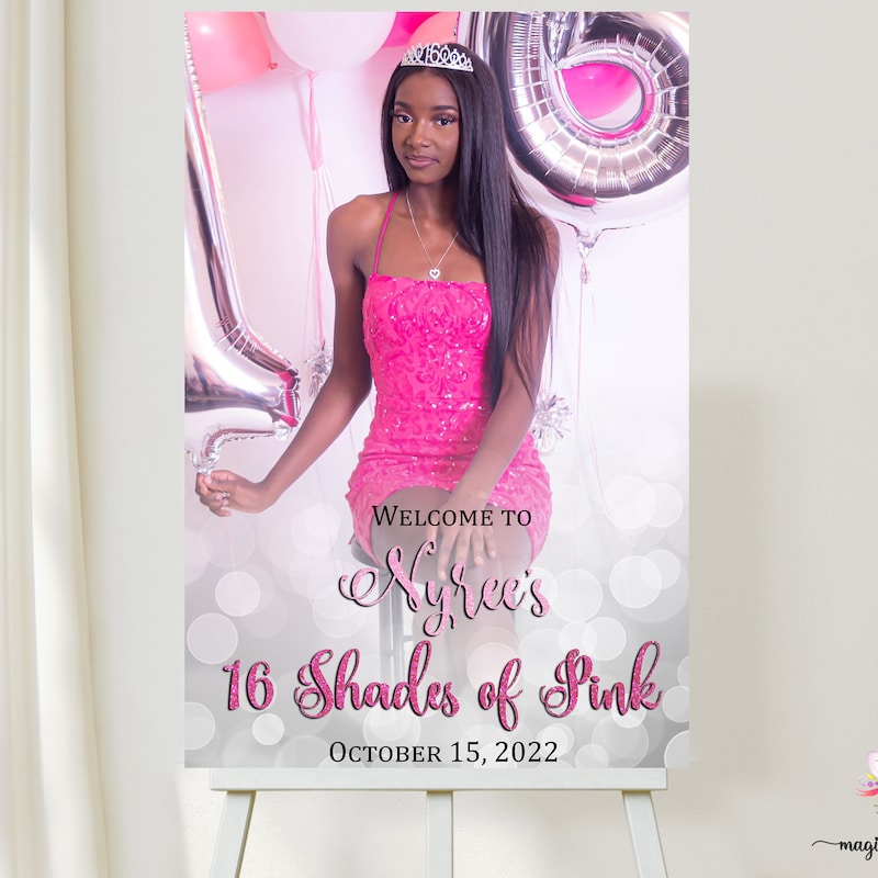 Sweet 16 Welcome Sign - Etsy