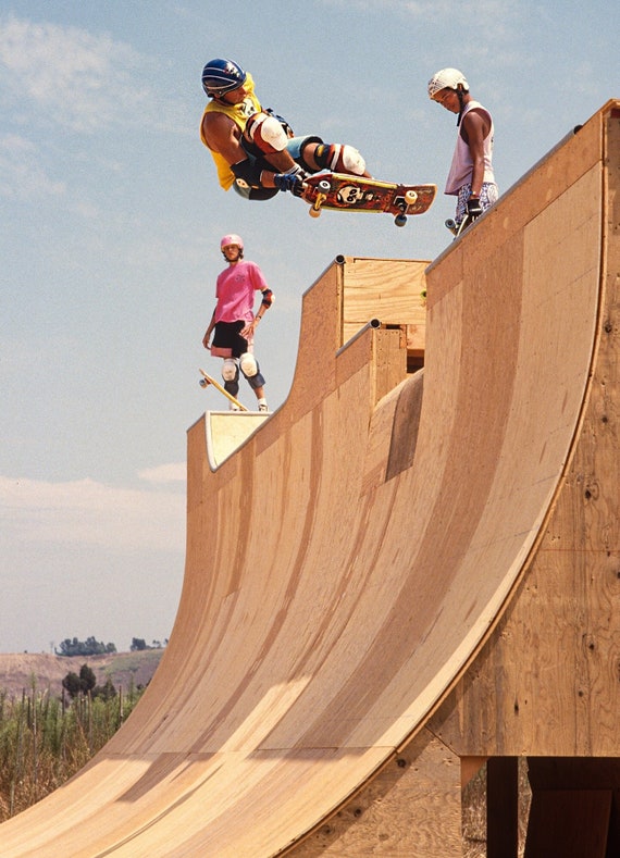 Mike Mcgill Vintage Chin Ramp 8.5x11 Print by | Etsy