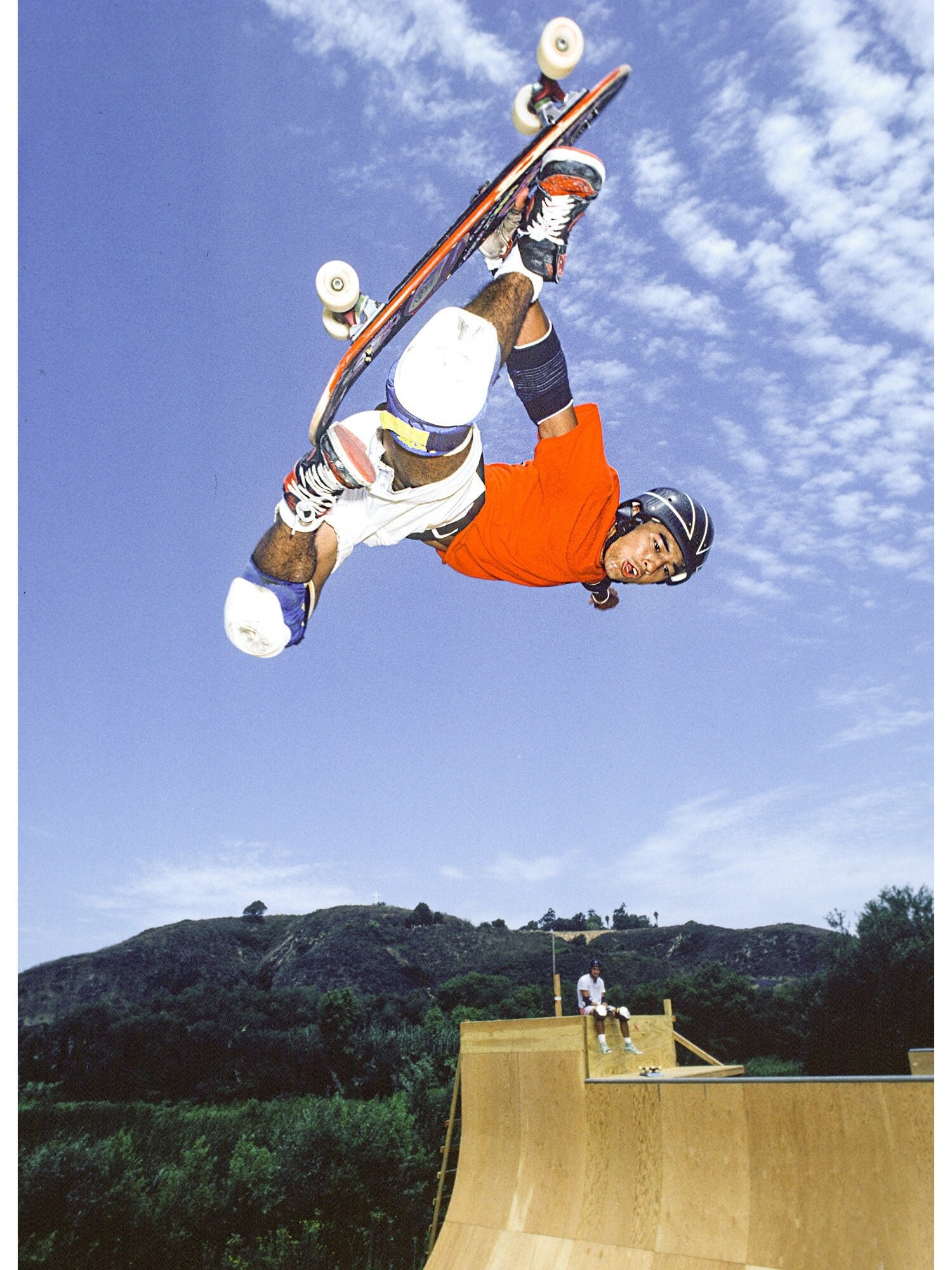 Steve Caballero Skates the Chin Ramp in 1986-8.5"x11" Print - Etsy