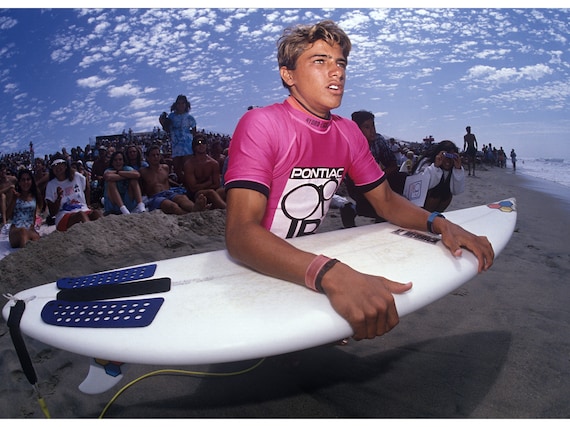 Young Kelly Slater Surfing