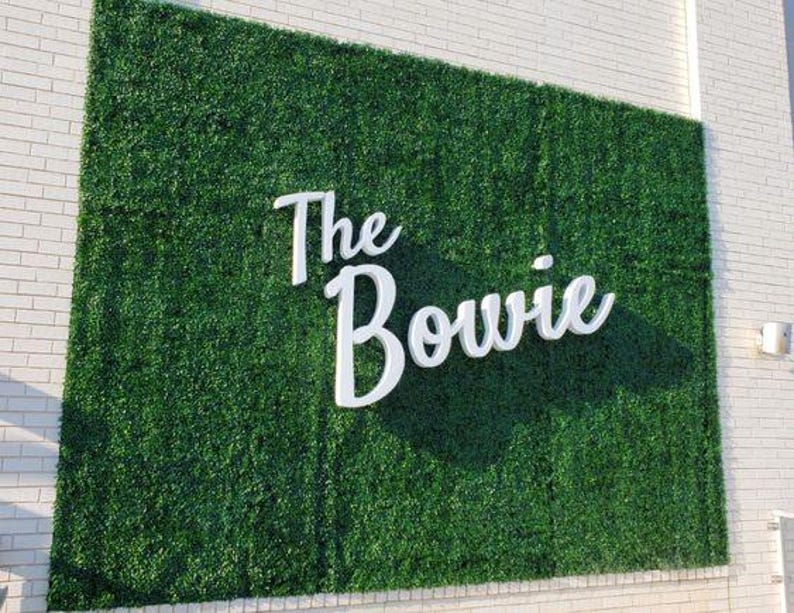 3D Business Logo Sign, Large Letters for Wall, Custom Metal Sign ...