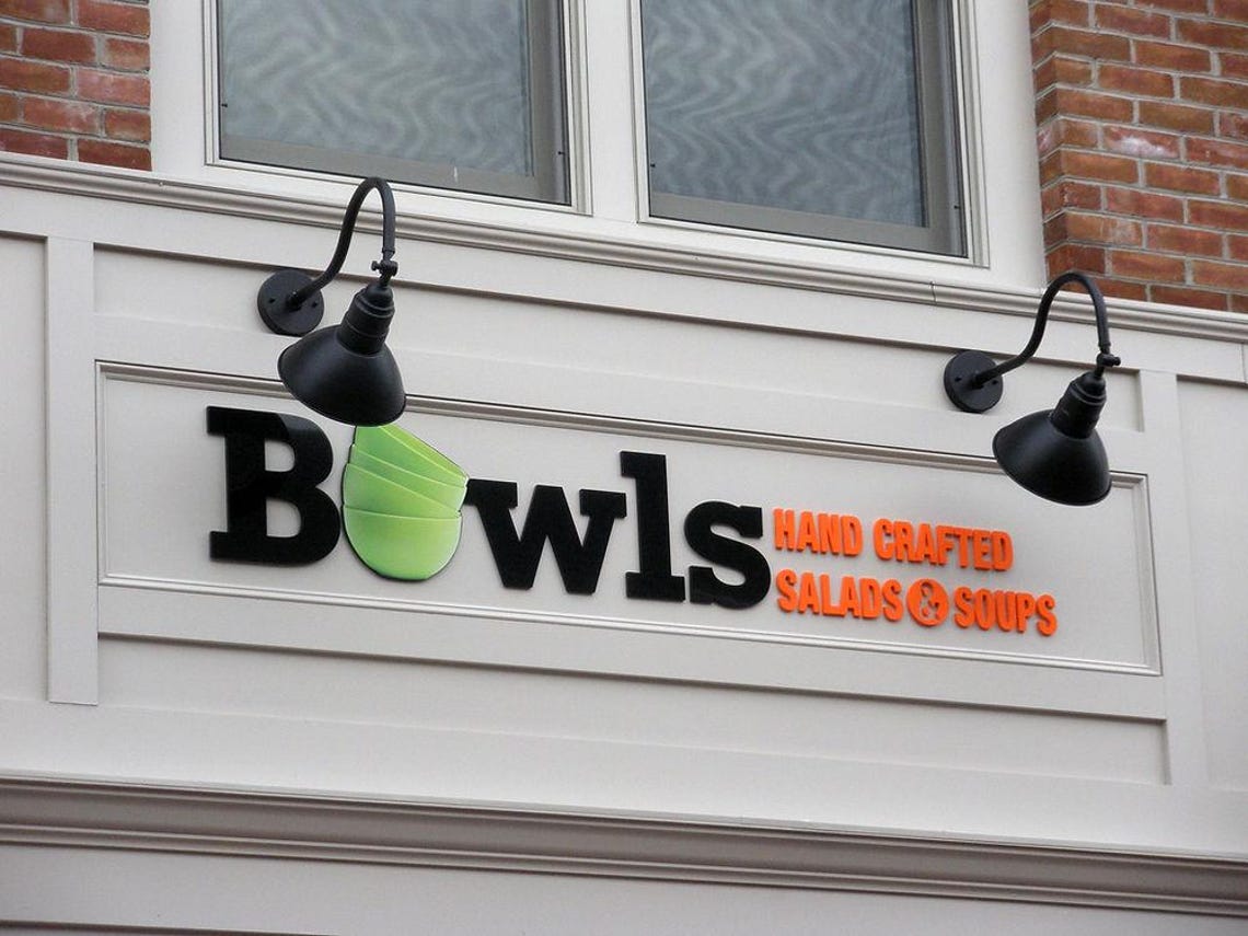 Laser Cut Metal Sign, 3D Business Logo Sign, Outdoor Metal Letters ...