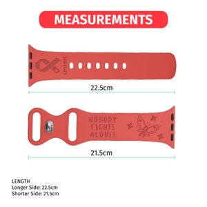 Personalized Cancer Awareness for Apple Watch, Cancer Ribbon Design ...