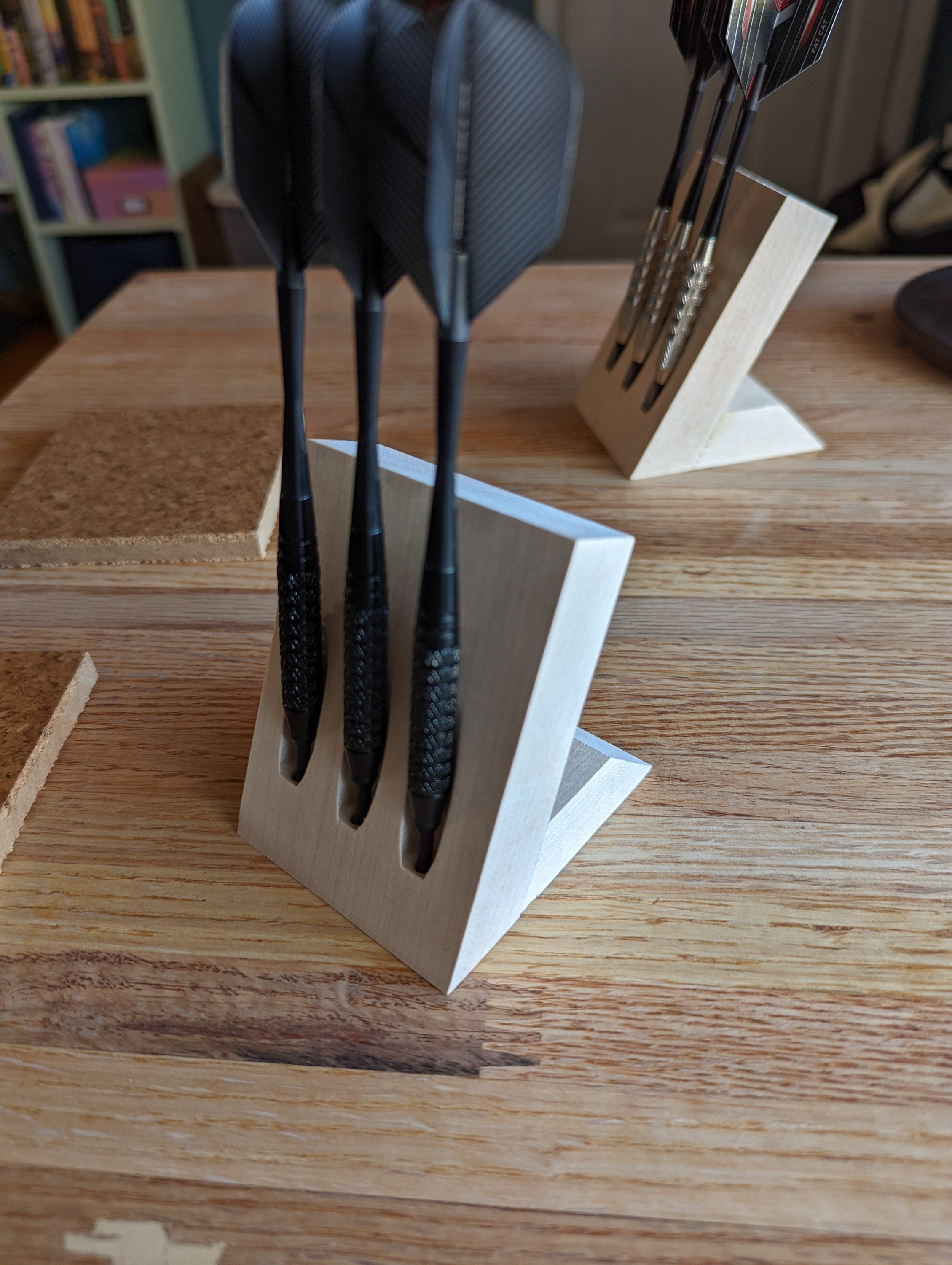 Dart Stands Maple Wood - Etsy