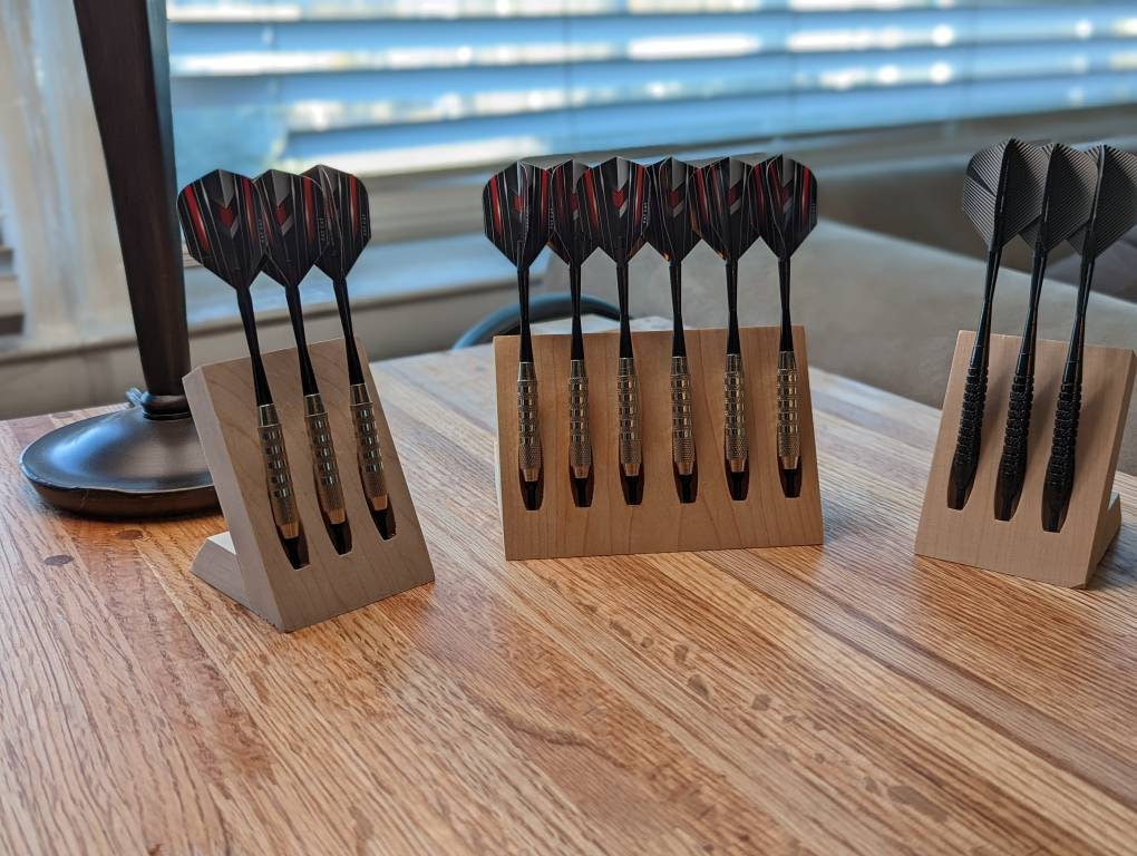 Dart Stands Maple Wood - Etsy