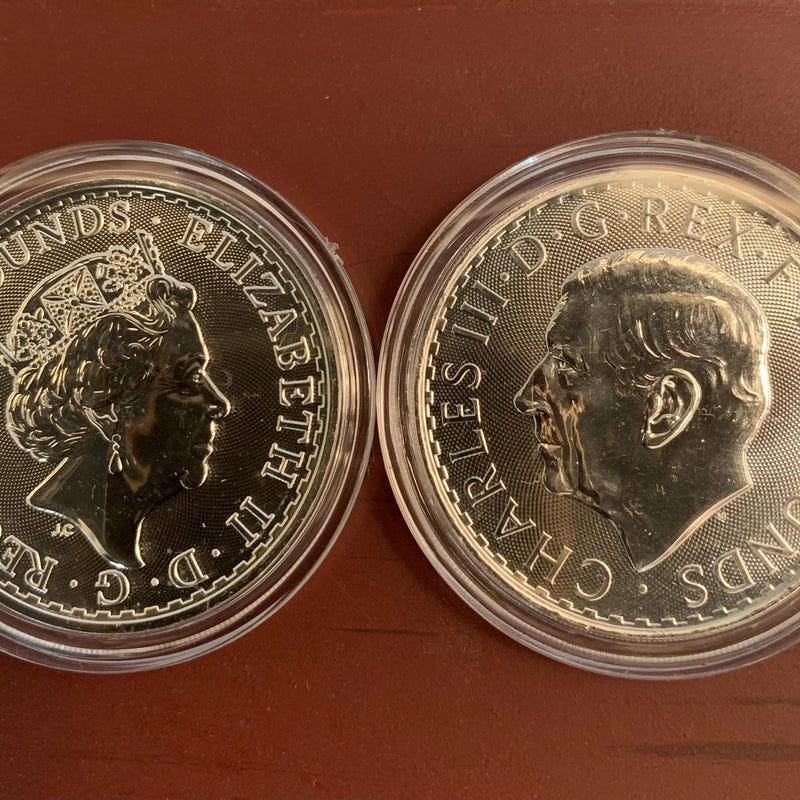King Charles Uk Coins - Etsy