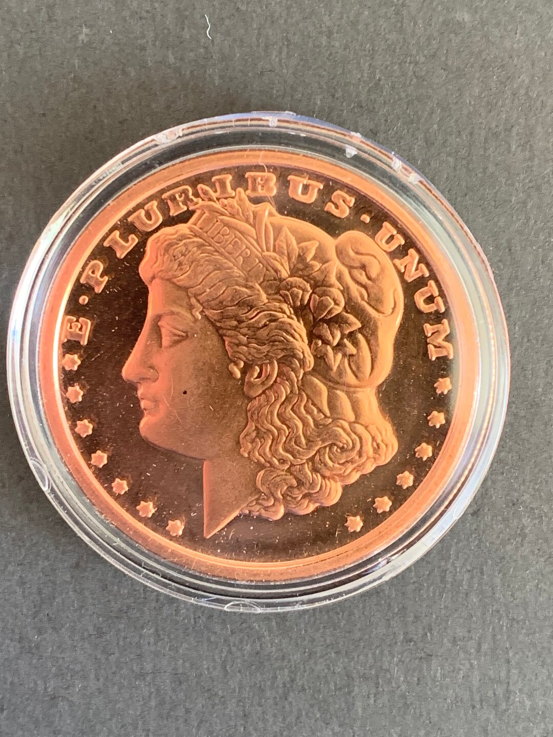 Morgan Dollar Design 1 Oz .999 Fine Copper Replica Round - Etsy