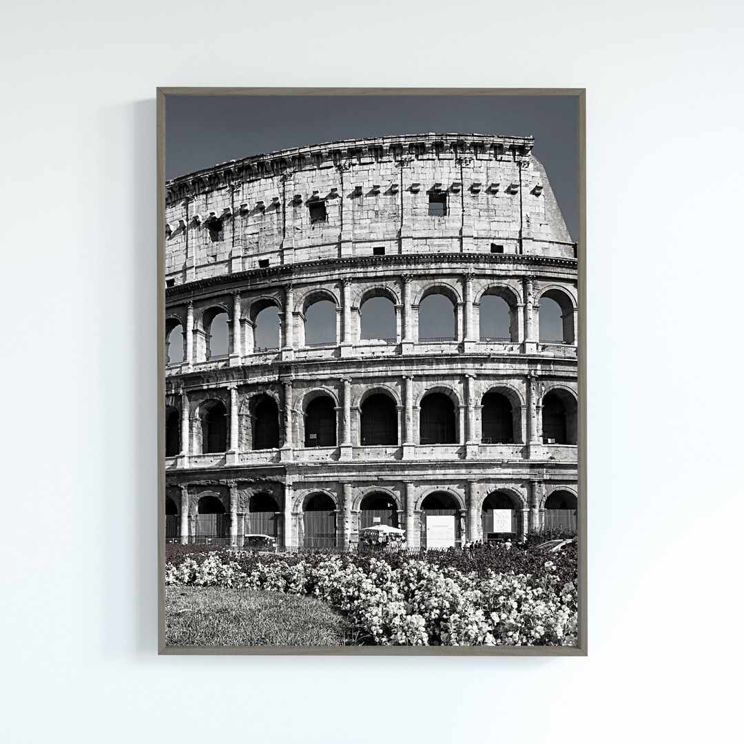 Ancient Rome, Statue, Italian Wall Decor, Column Print,trendy Art ...