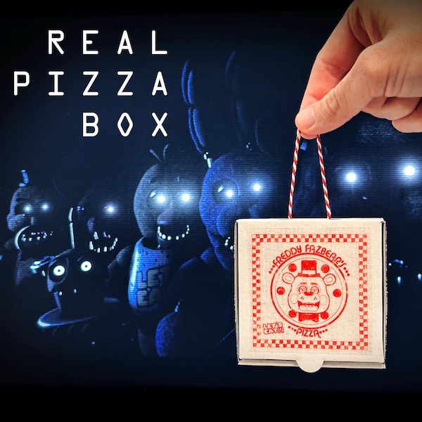 Five Nights at Freddys Pizza Boxes - Etsy