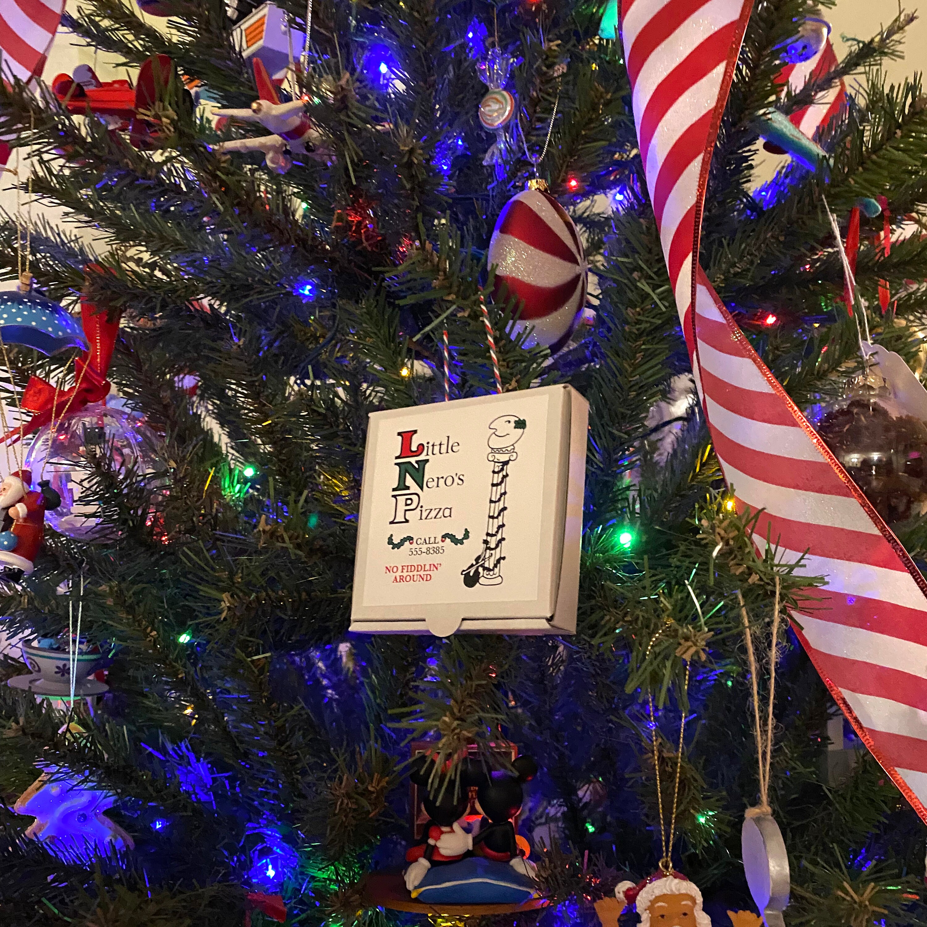Home Alone Inspired Little Nero's Pizza Box Ornament - Etsy