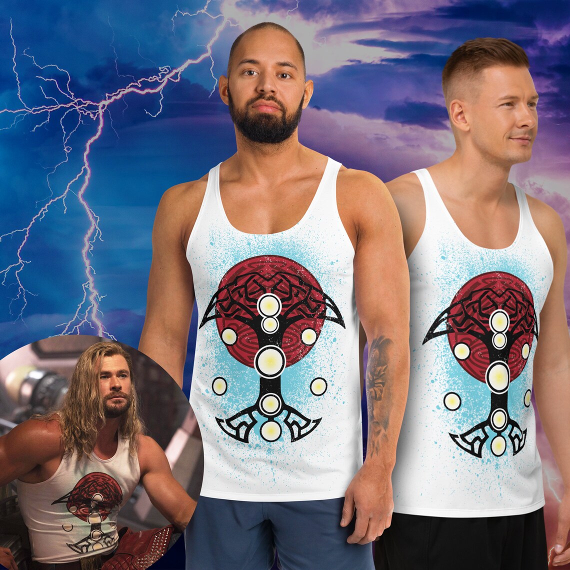 Thor Love and Thunder Nine Realms Yggdrasil Screen Accurate - Etsy