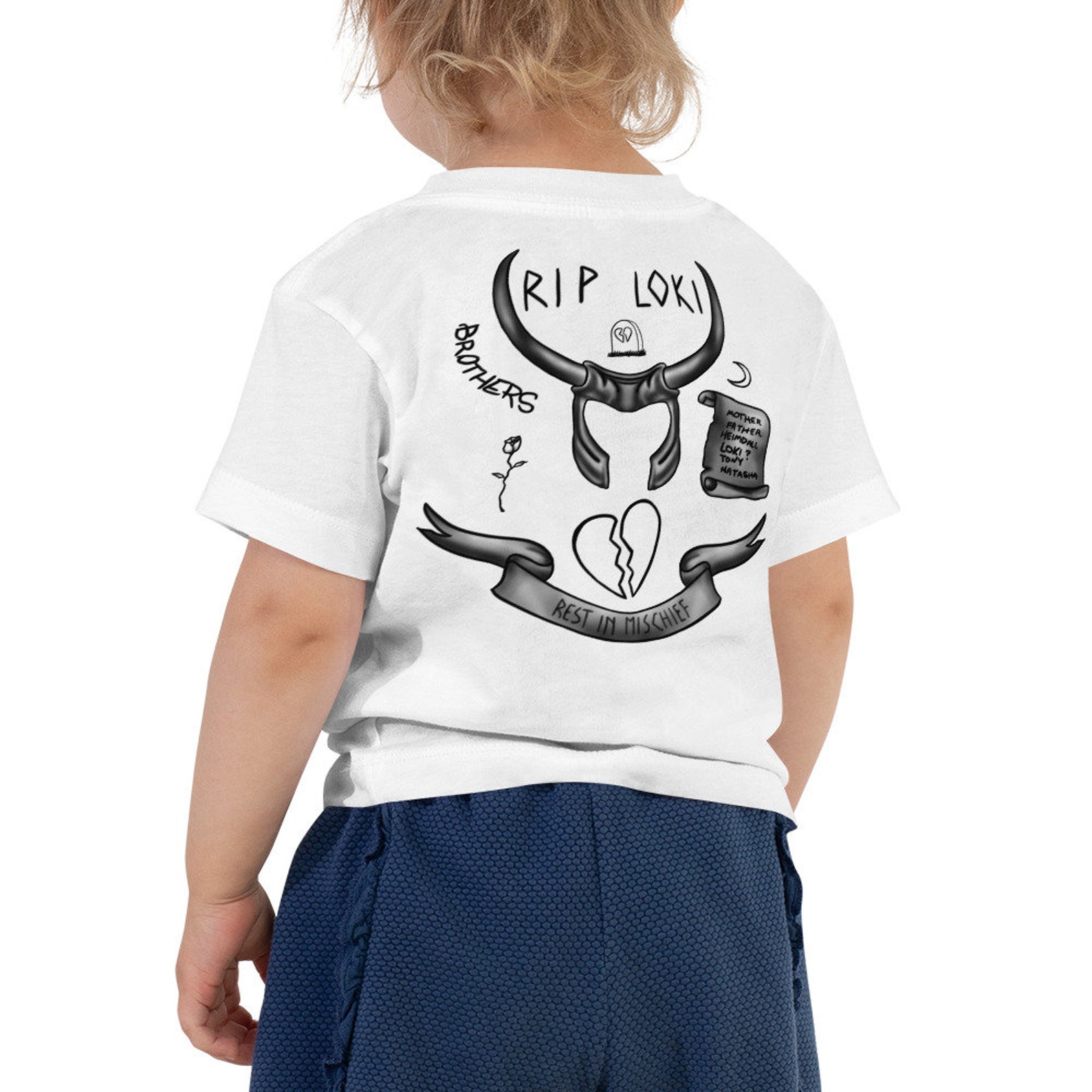 Thor Love and Thunder Loki RIP Tattoo/nine Realms Yggdrasil - Etsy