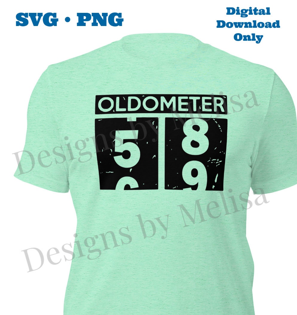 Funny Oldometer 59th Birthday Tshirt - Etsy