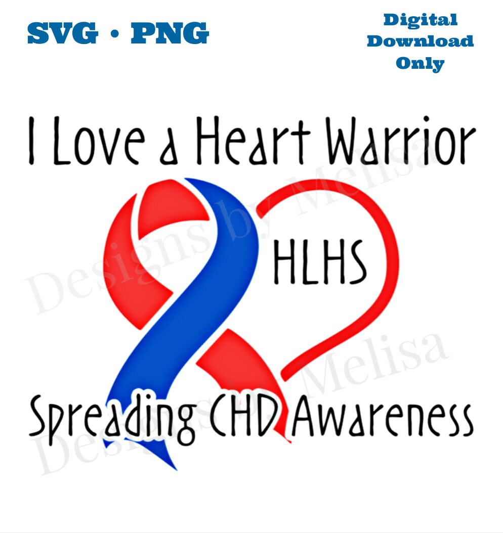 Spreading CHD Awareness SVG / PNG Digital Download Design Image for ...