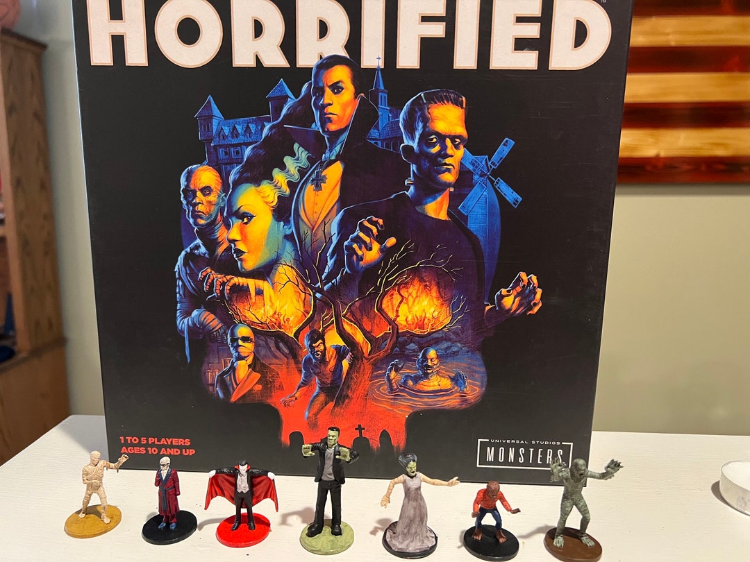 Horrified Universal Monsters With Painted Minis - Etsy
