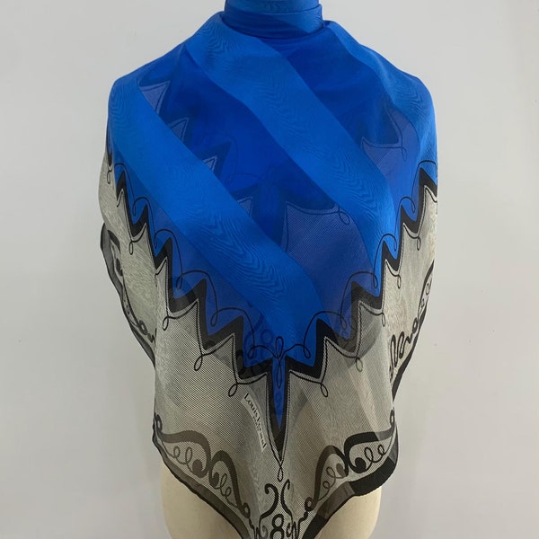 Vintage Jean Paul Gaultier Silk Scarf JPG Vintage Scarves Square ...