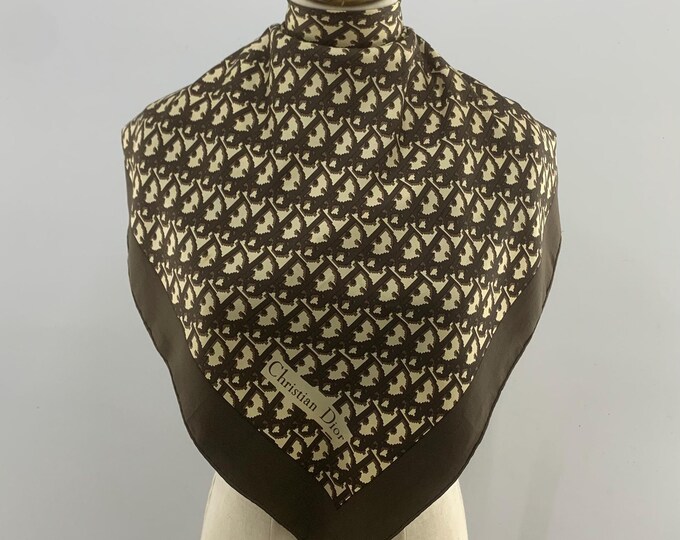 Vintage Christian Dior Silk Scarf | Christian Dior Scarf | Dior ...