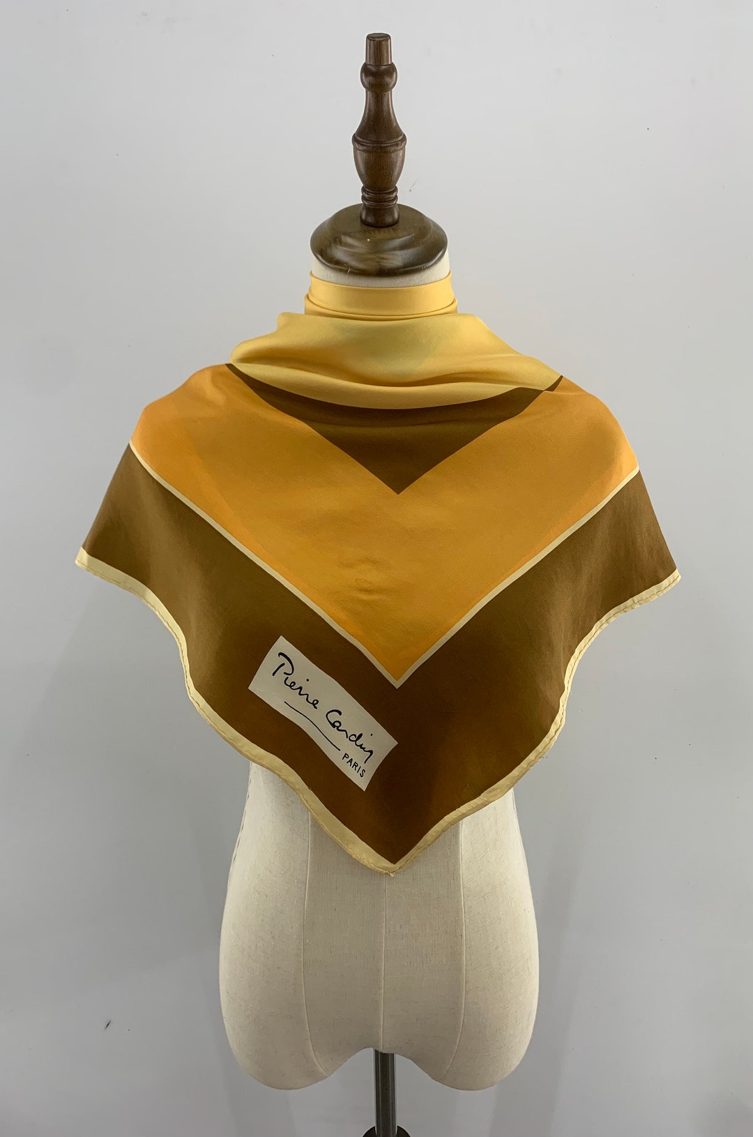 Vintage Pierre Cardin Scarf Pierre Cardin Silk Scarf Square Pierre ...