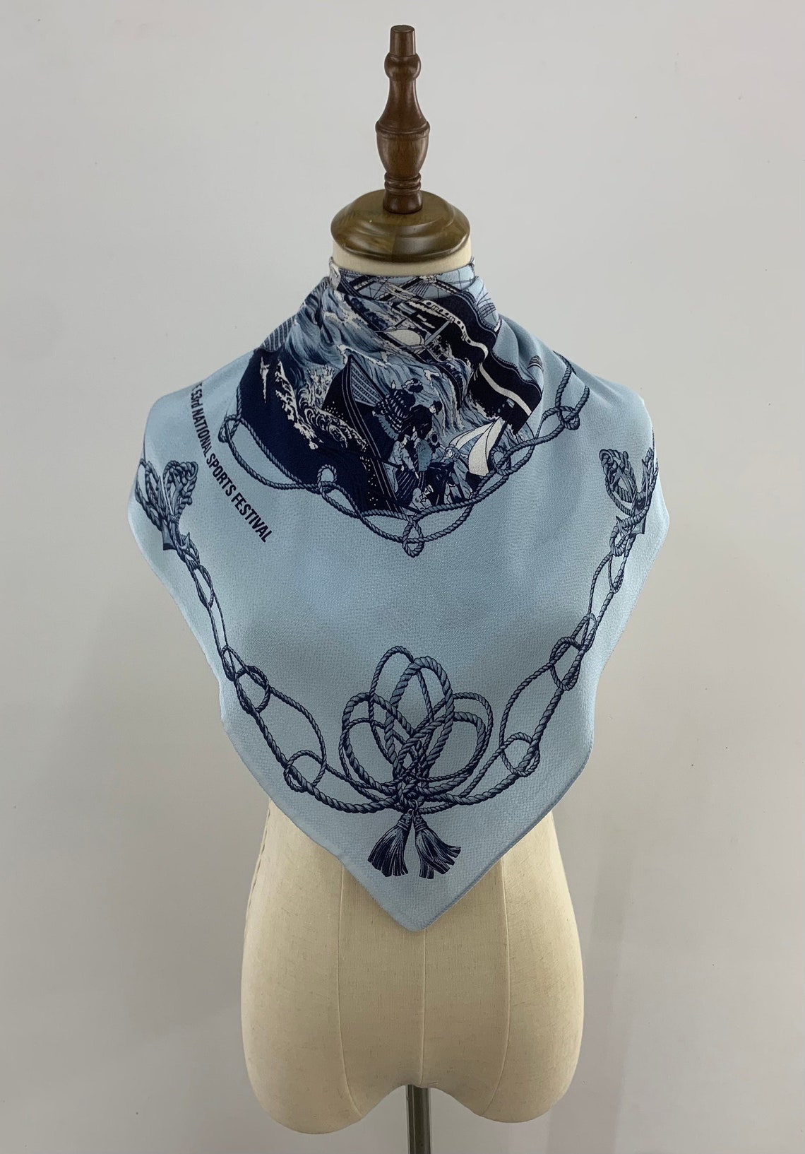 Vintage Yokohama Scarf the 53rd National Sports Festival, Vintage ...