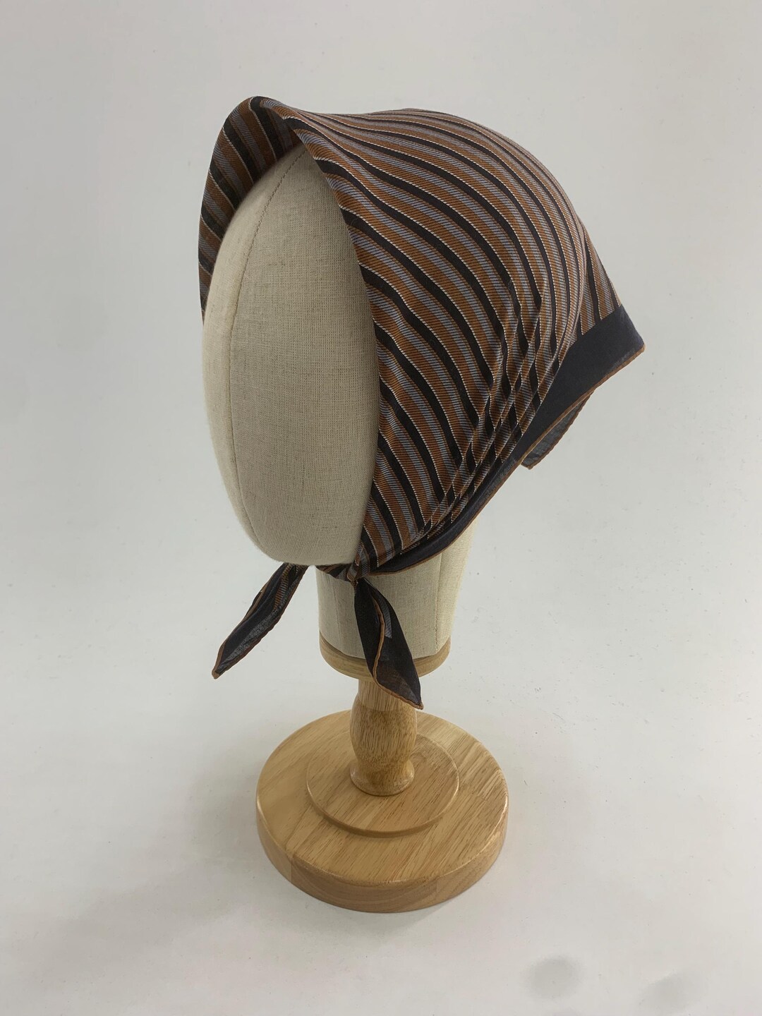 Vintage Dunhill Handkerchief Classic Stripe Bandana Pocket Square Scarf ...