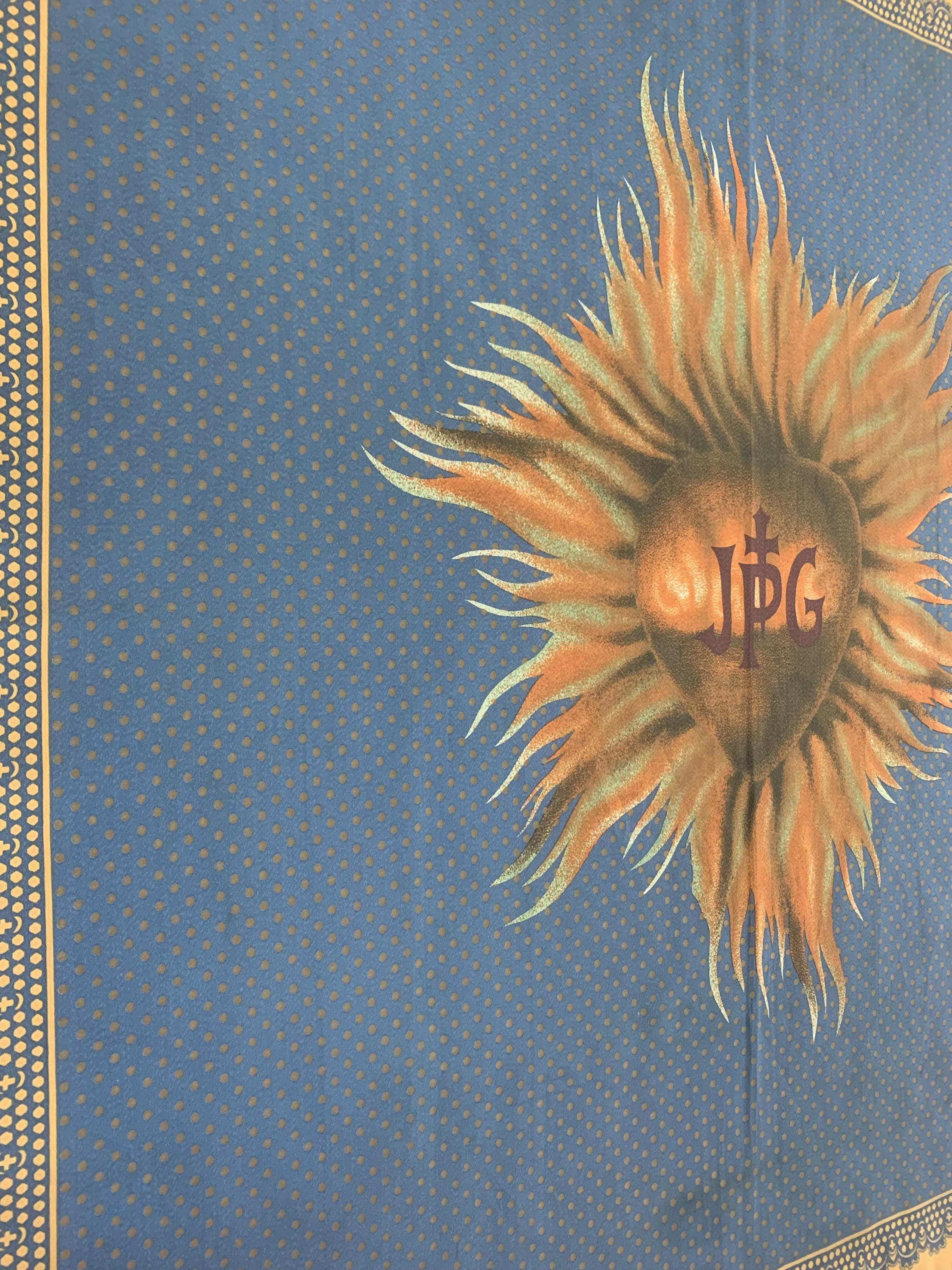 Vintage Jean Paul Gaultier Silk Scarf JPG Vintage Scarves Square ...