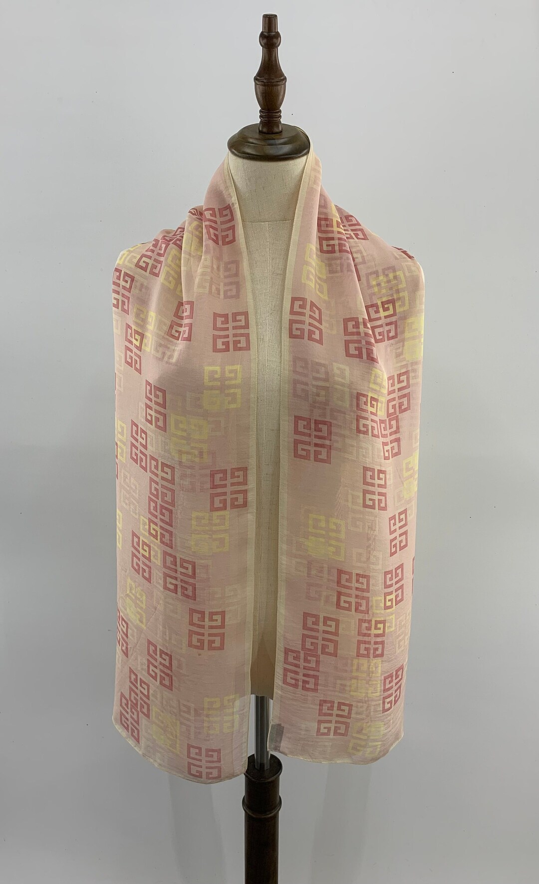 Vintage Givenchy Silk Scarf, Givenchy Neckerchief, Givenchy Shawl Scarf ...