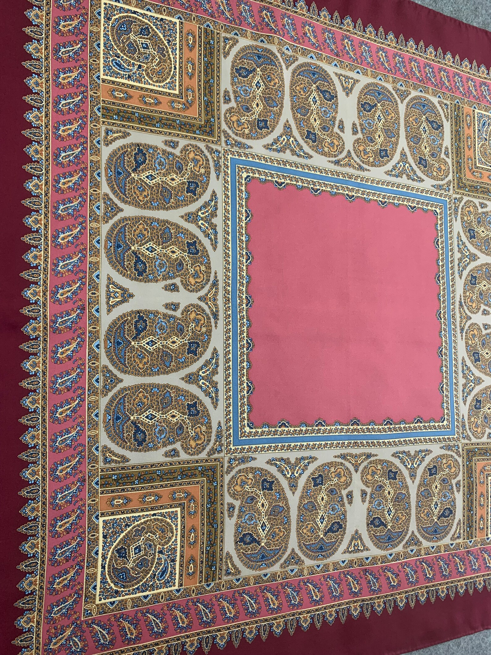 Vintage Liberty Silk Scarf Liberty of London Scarf Liberty Paisley ...