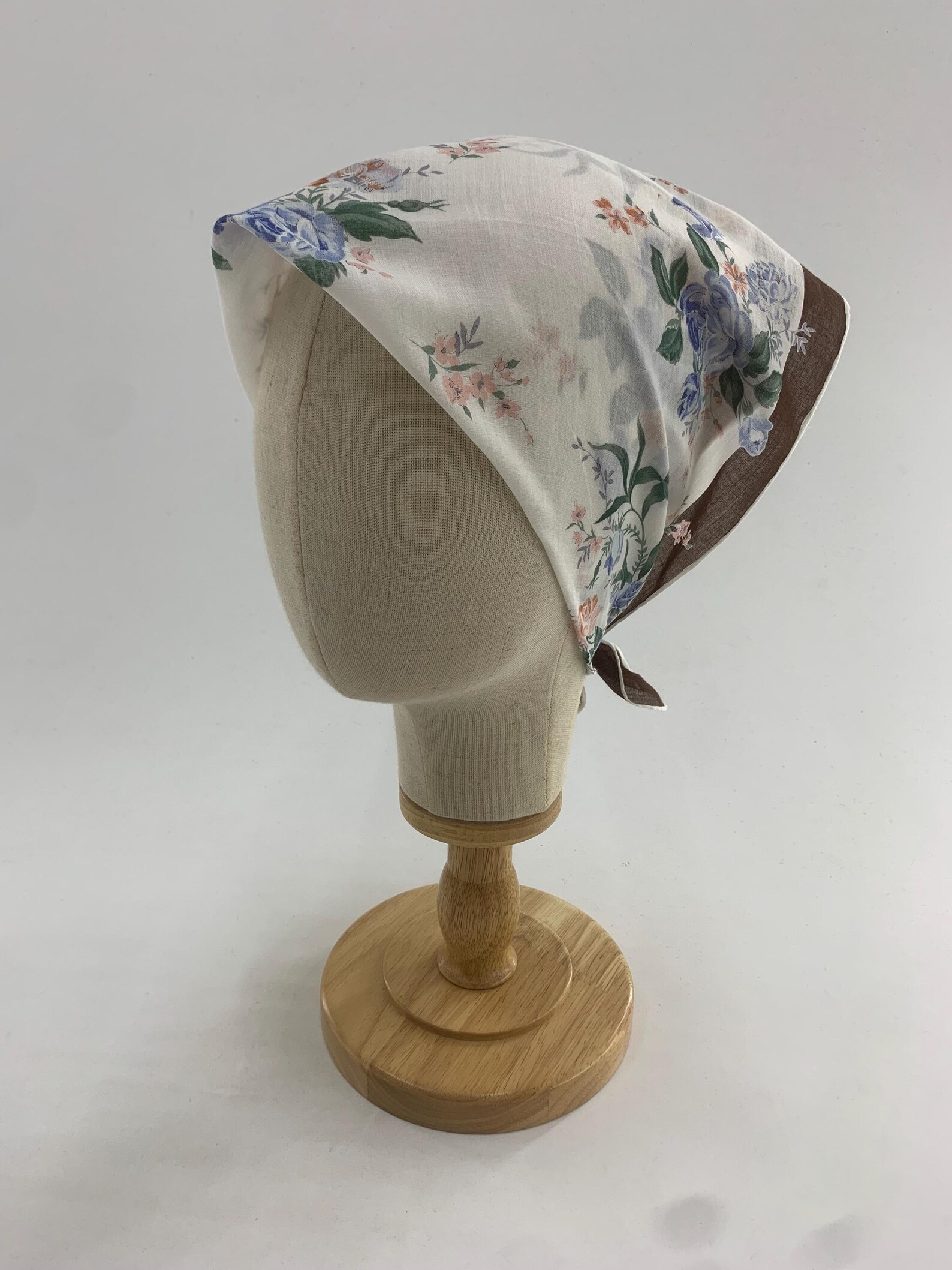 Vintage Yves Saint Laurent Handkerchief Floral Bandana YSL Pocket ...