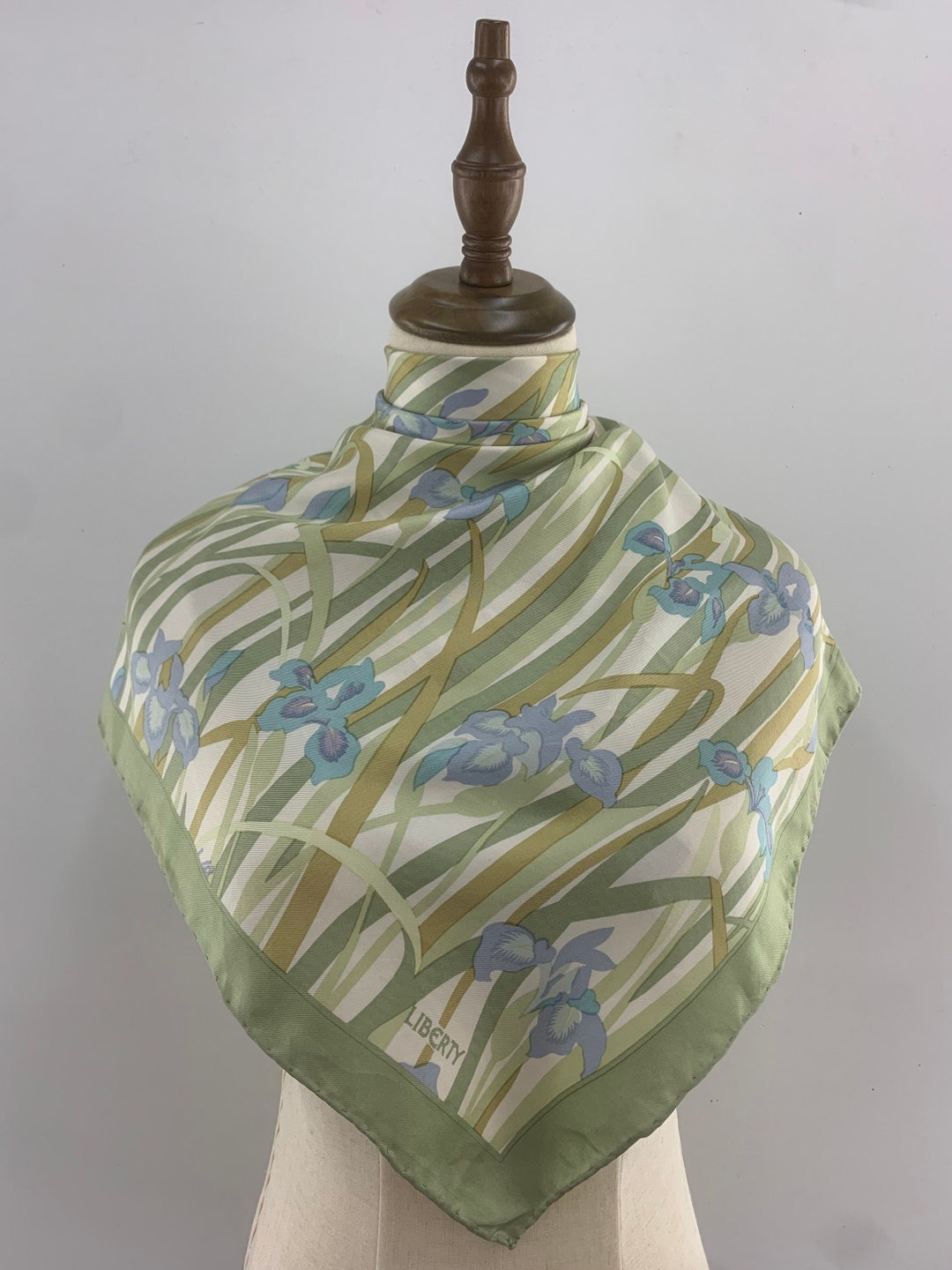 Vintage Liberty Silk Scarf Liberty of London Floral Scarves Accessories ...