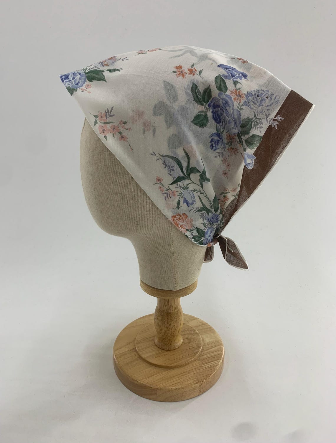 Vintage Yves Saint Laurent Handkerchief Floral Bandana YSL Pocket ...