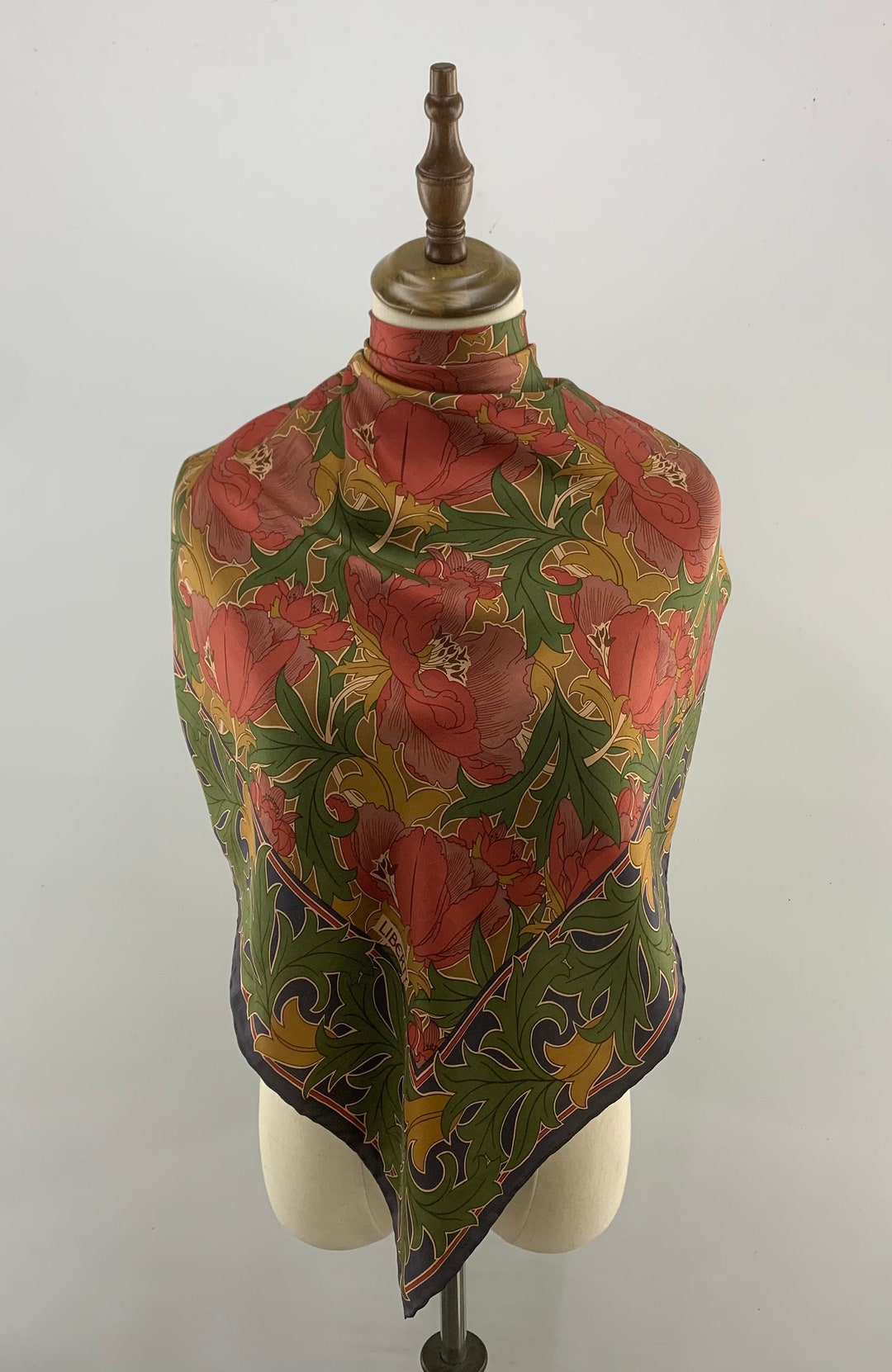 Vintage Liberty Silk Scarf Liberty Scarf Floral Scarves Luxury - Etsy